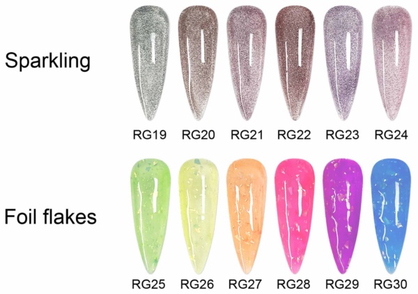 Rubber Base Colors | Professional Color Palettes for Salons - TENTEU